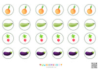 Activity sheet «Vegetable basket» - Download or print for free