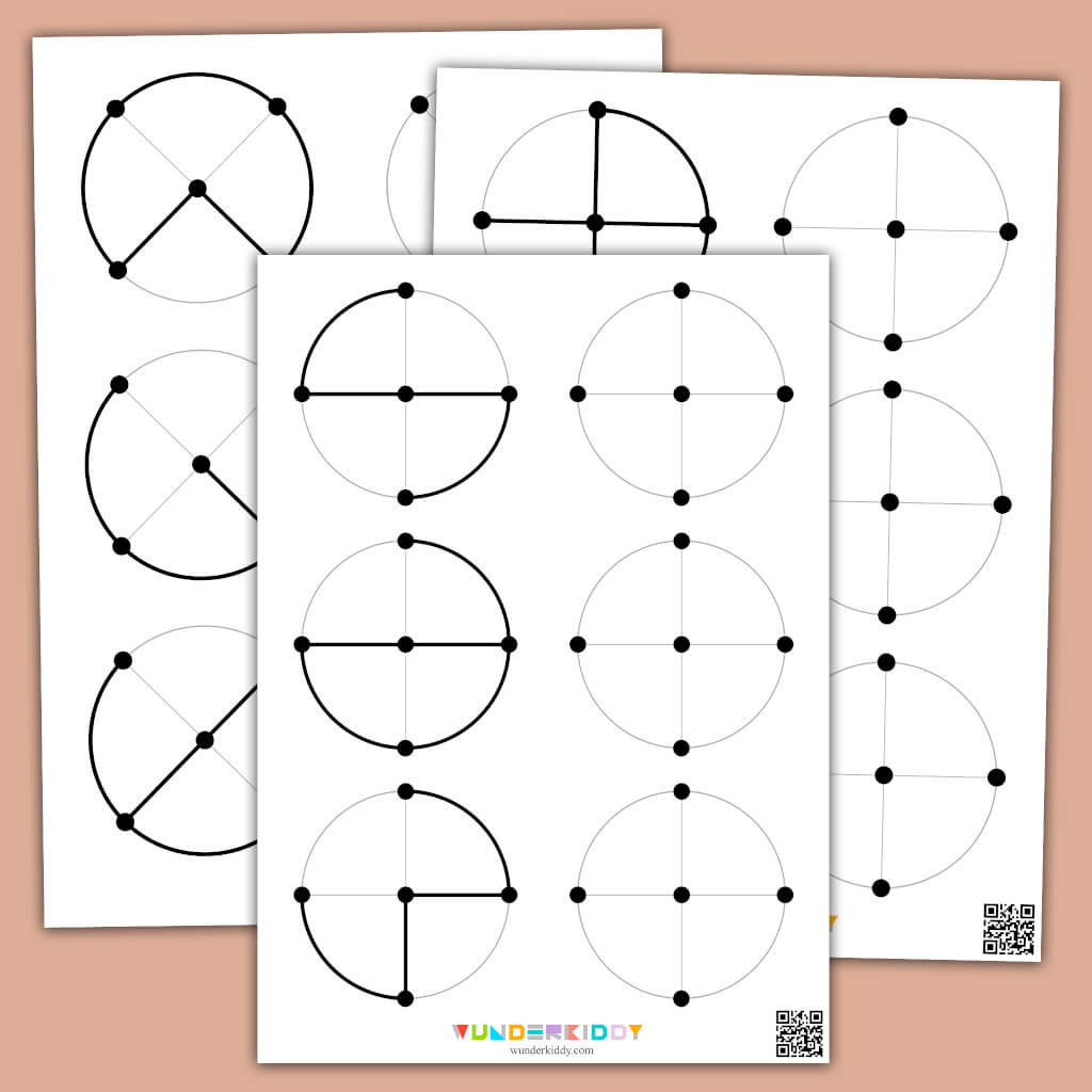 Printable Visual Line Copy Activity for Fine Motor Skills