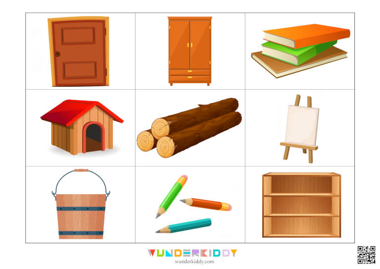 Activity sheet «What is made of what» - Download or print for free