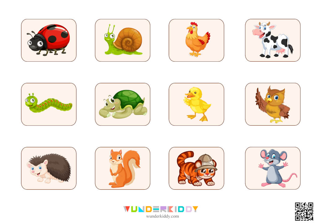 Activity sheet «Who is hiding in the house?» - Download or print for free